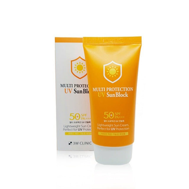 3W CLINIC Multi Protection UV Sun Block 70ml | New Pharma Store